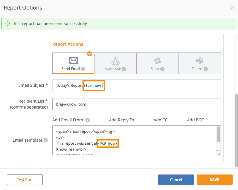Release Notes - January 7th 2023 – Documentation and Support | Knowi