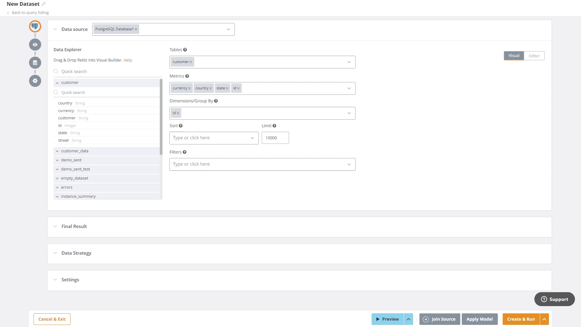 PostgreSQL – Documentation and Support | Knowi