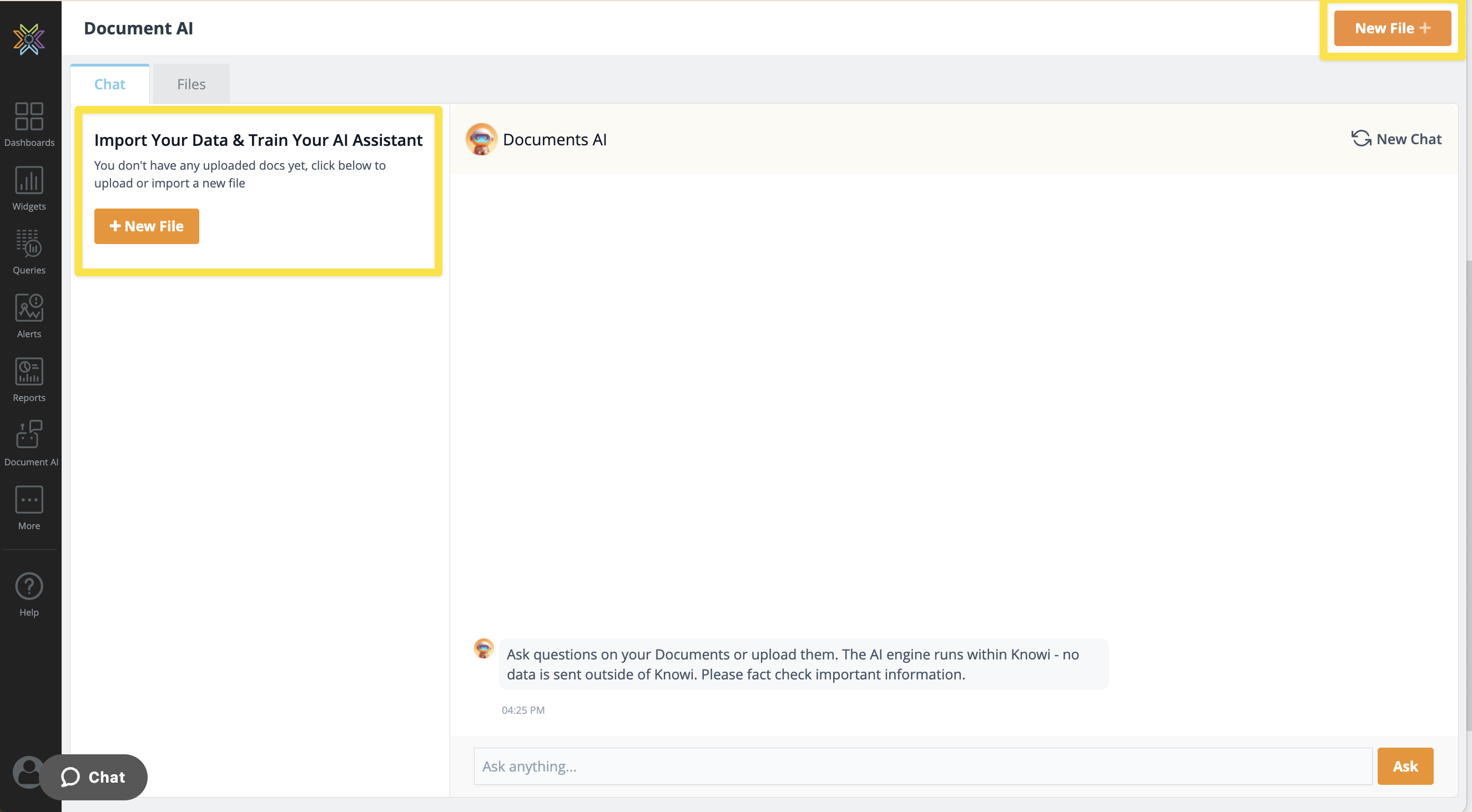 Document AI – Documentation and Support | Knowi