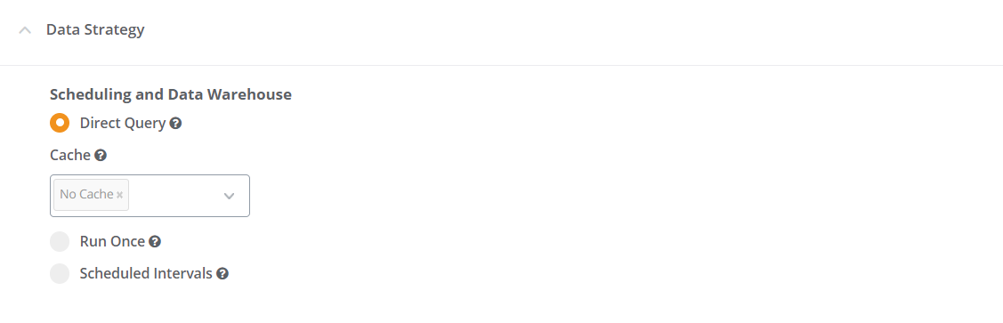 Defining Data Execution Strategy – Documentation and Support | Knowi