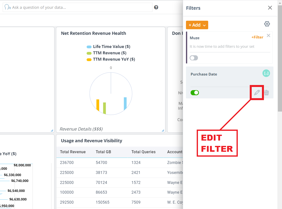 Dashboard Filters – Documentation and Support | Knowi